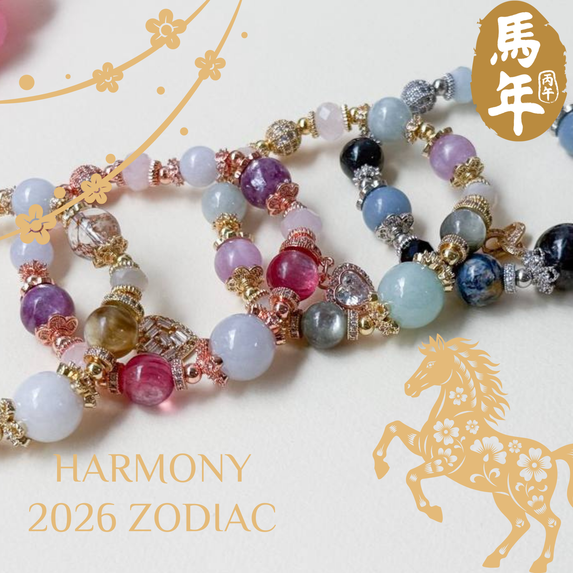 2026 Zodiac Bracelet – Jam.Stones